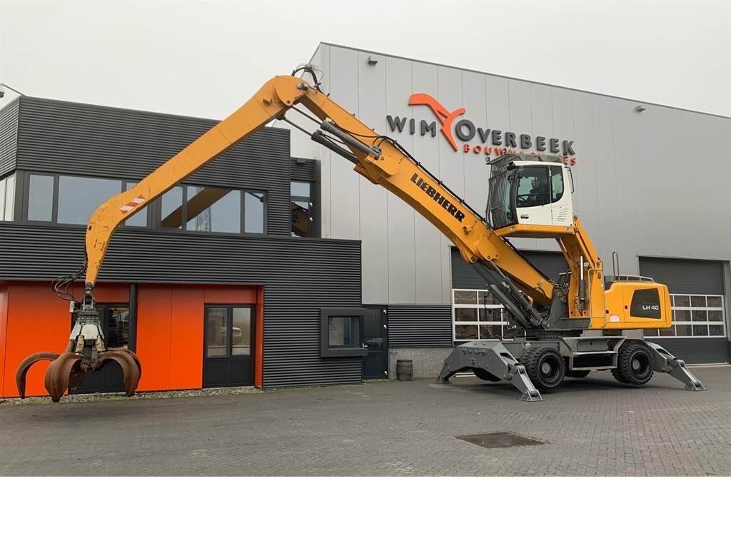 Excavator Industrial Liebherr LH 40 M Generator + Grapple de vanzare ...