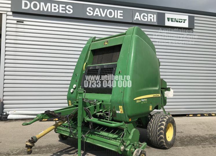 Presa de baloti John Deere 864 ROTOFLOW de vanzare 430905 UTILBEN