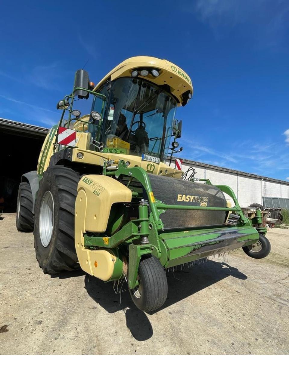 Combina Siloz Krone BIG X 1100 de vanzare 430475 UTILBEN