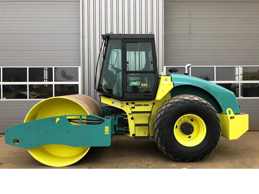 Cilindru Compactor Terasier Ammann ASC100D Single Drum Soil Compactor ...