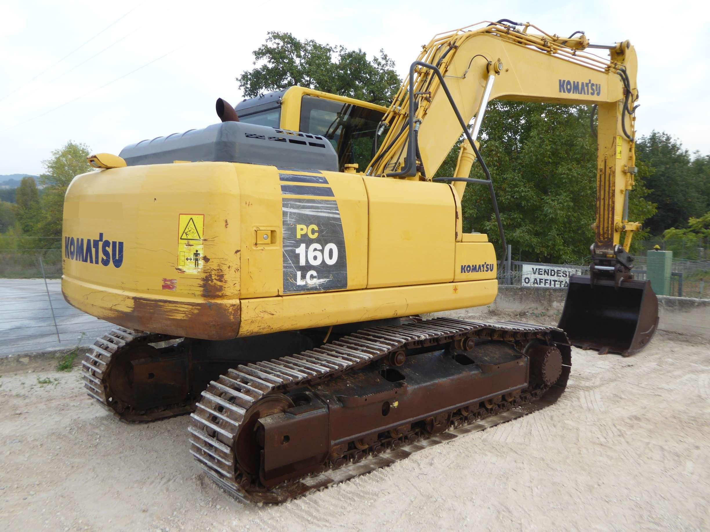 Excavator senile Komatsu PC 160 LC de vanzare 284513 UTILBEN