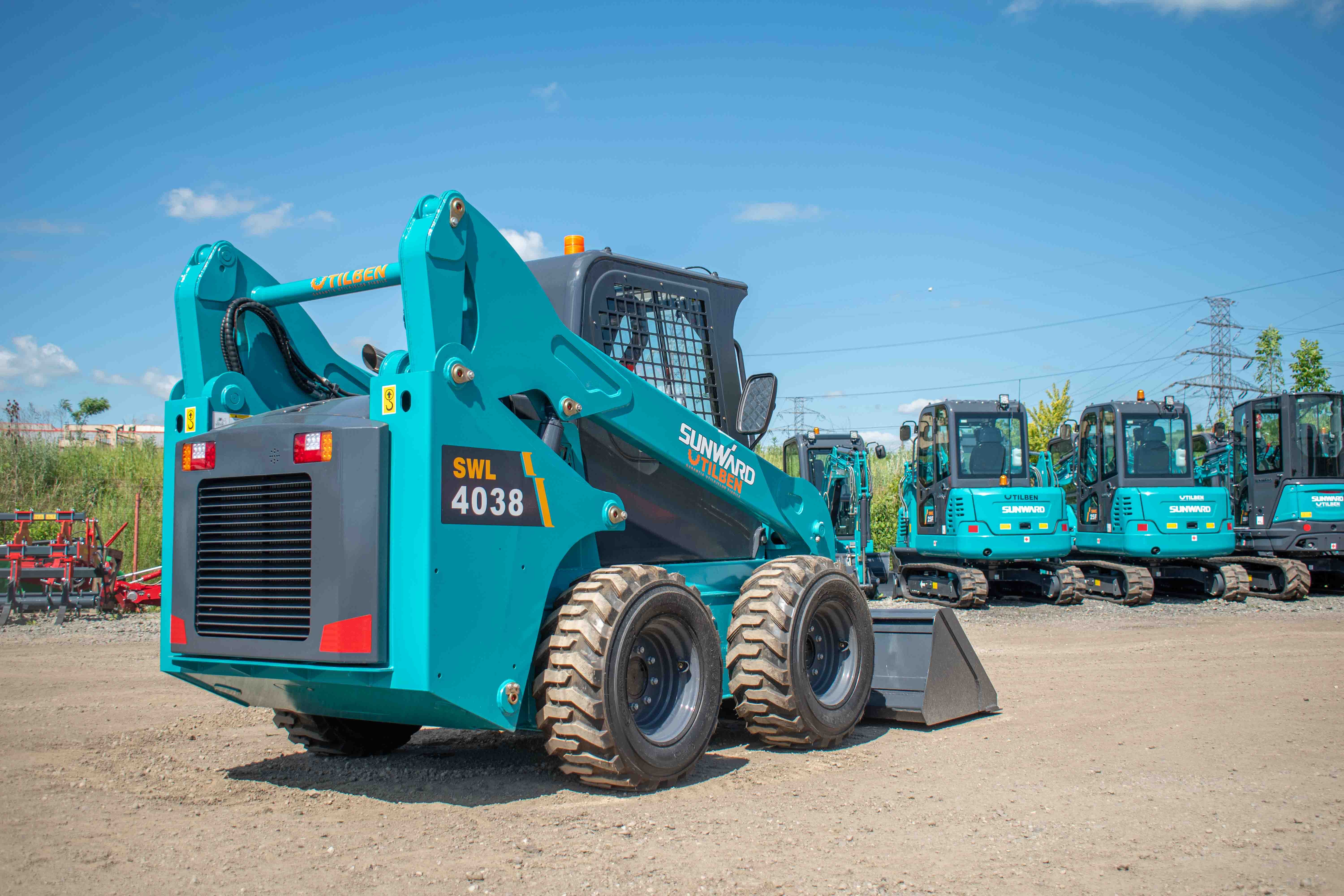 MiniIncarcator Sunward SWL 4038, 3.7ton, 74CP de vanzare 372652 UTILBEN