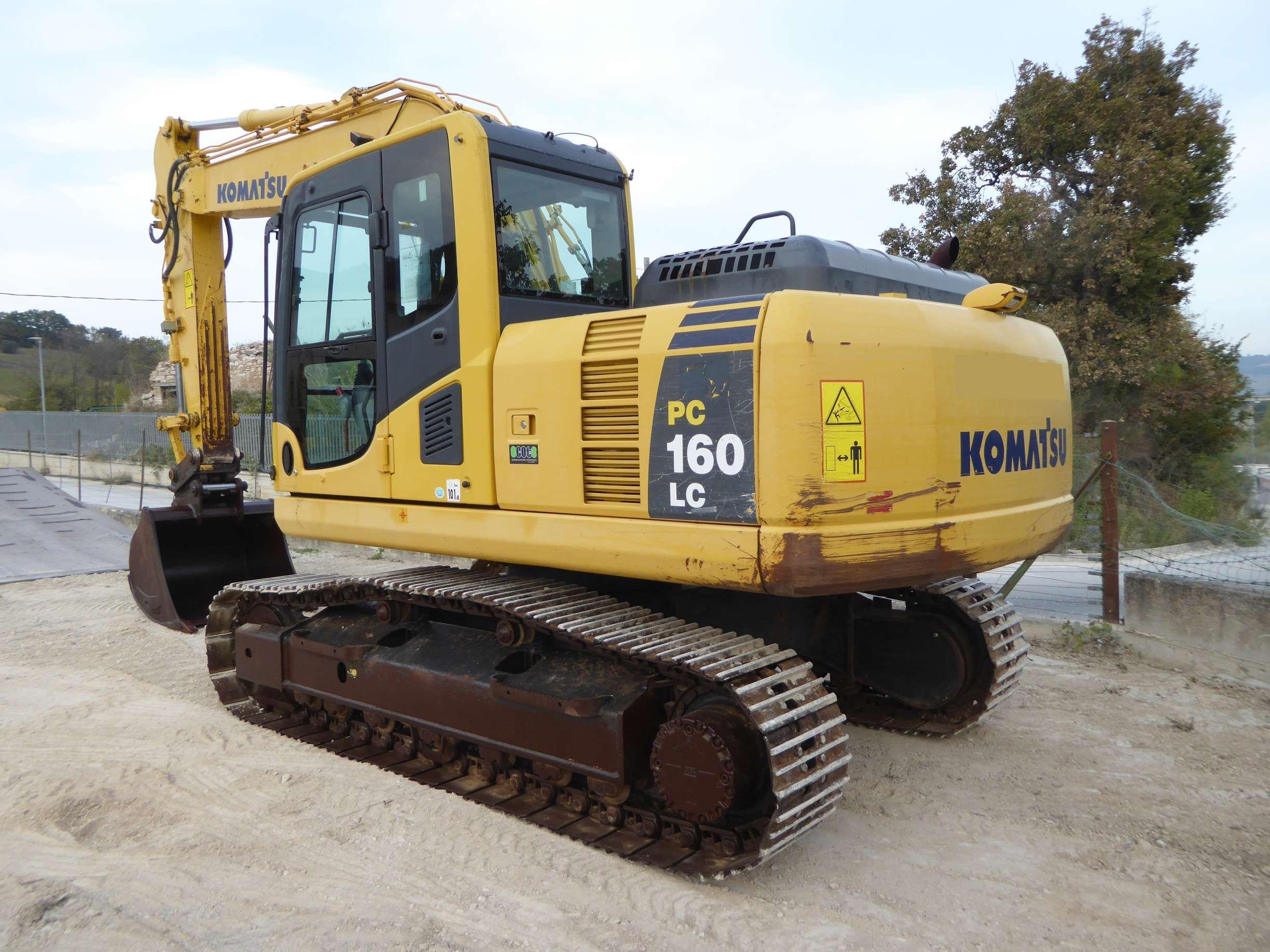 Excavator senile Komatsu PC 160 LC de vanzare 284513 UTILBEN