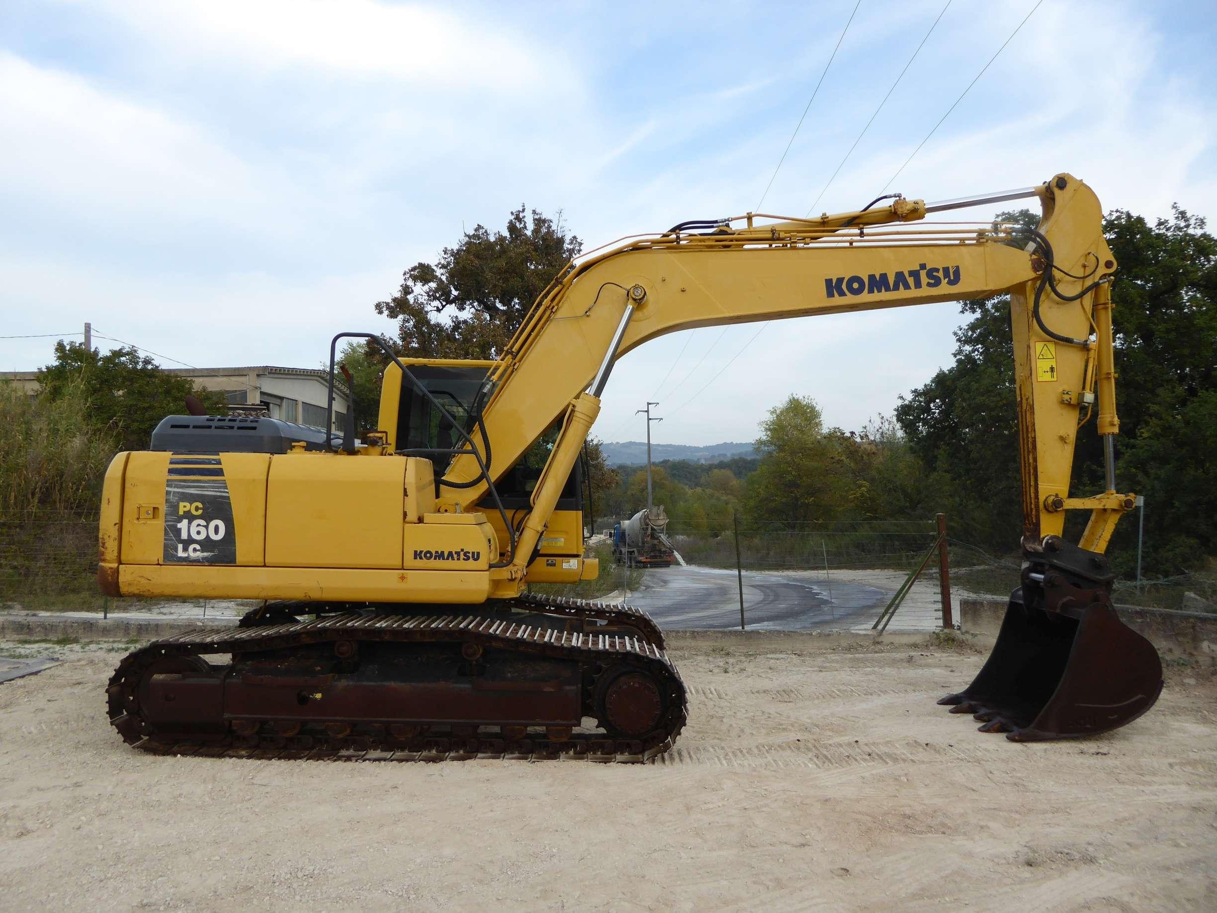 Excavator senile Komatsu PC 160 LC de vanzare 284513 UTILBEN