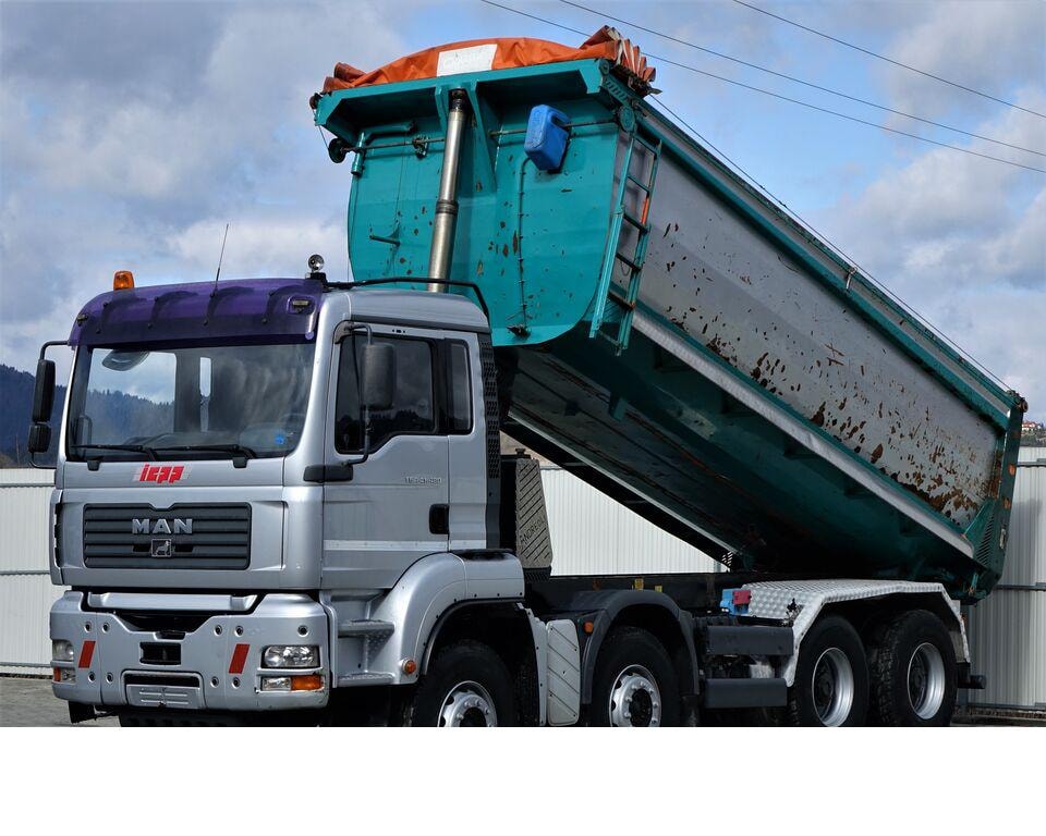 Basculanta MAN Tga 41.480 Kipper 8x4* Topzustand! de vanzare 259817 UTILBEN