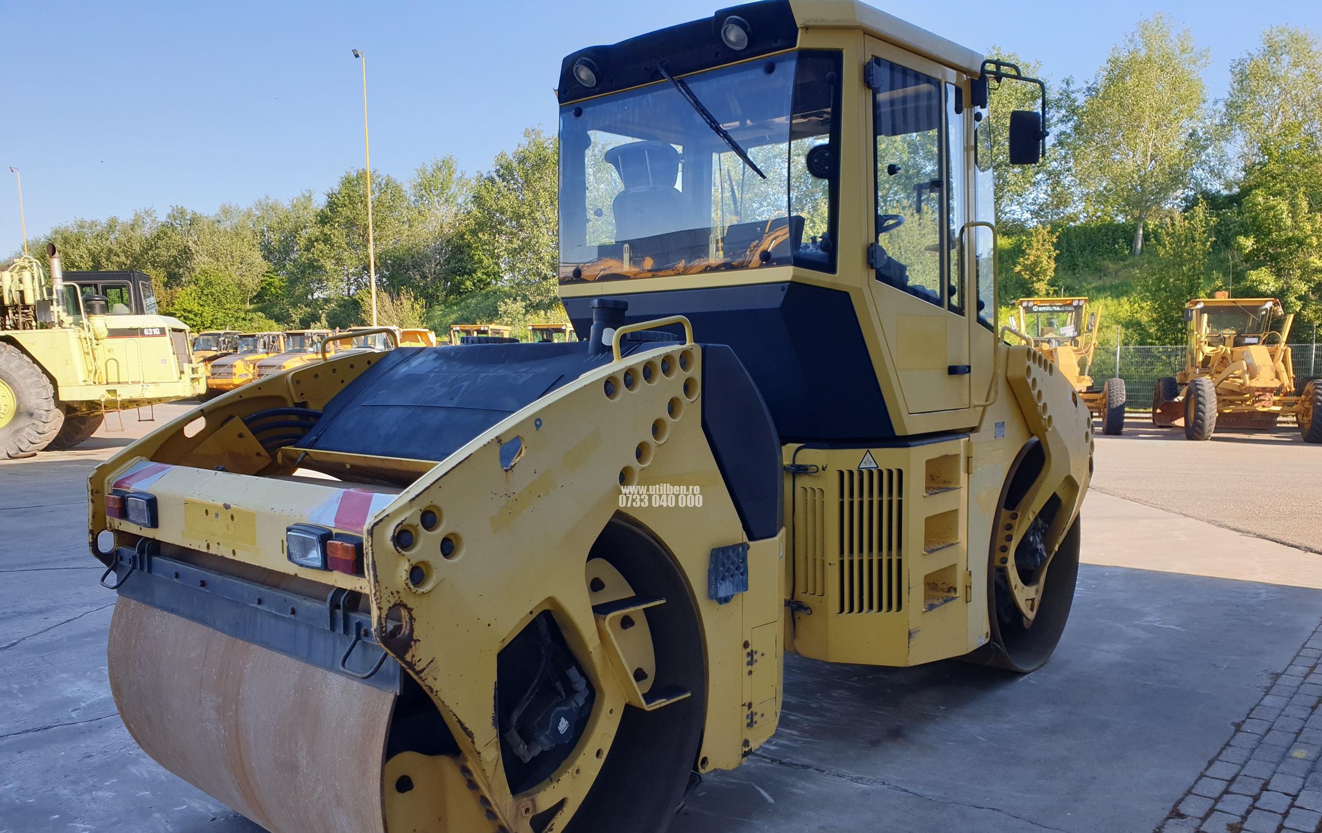 Cilindru Compactor Lis BOMAG Bw161 Ad-4 de vanzare 328783 UTILBEN