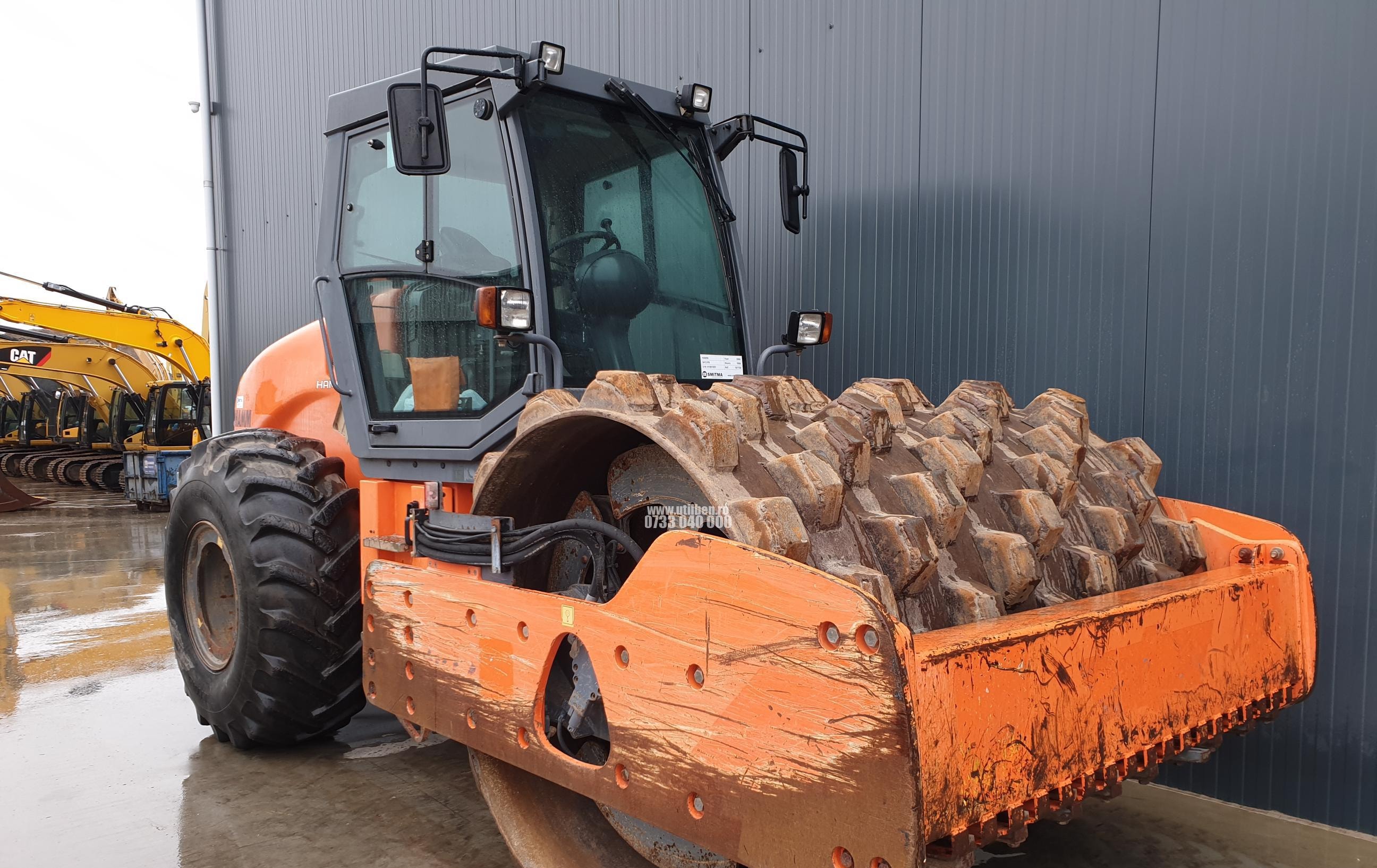 Cilindru Compactor Terasier Hamm 3412 Pd de vanzare 369839 UTILBEN