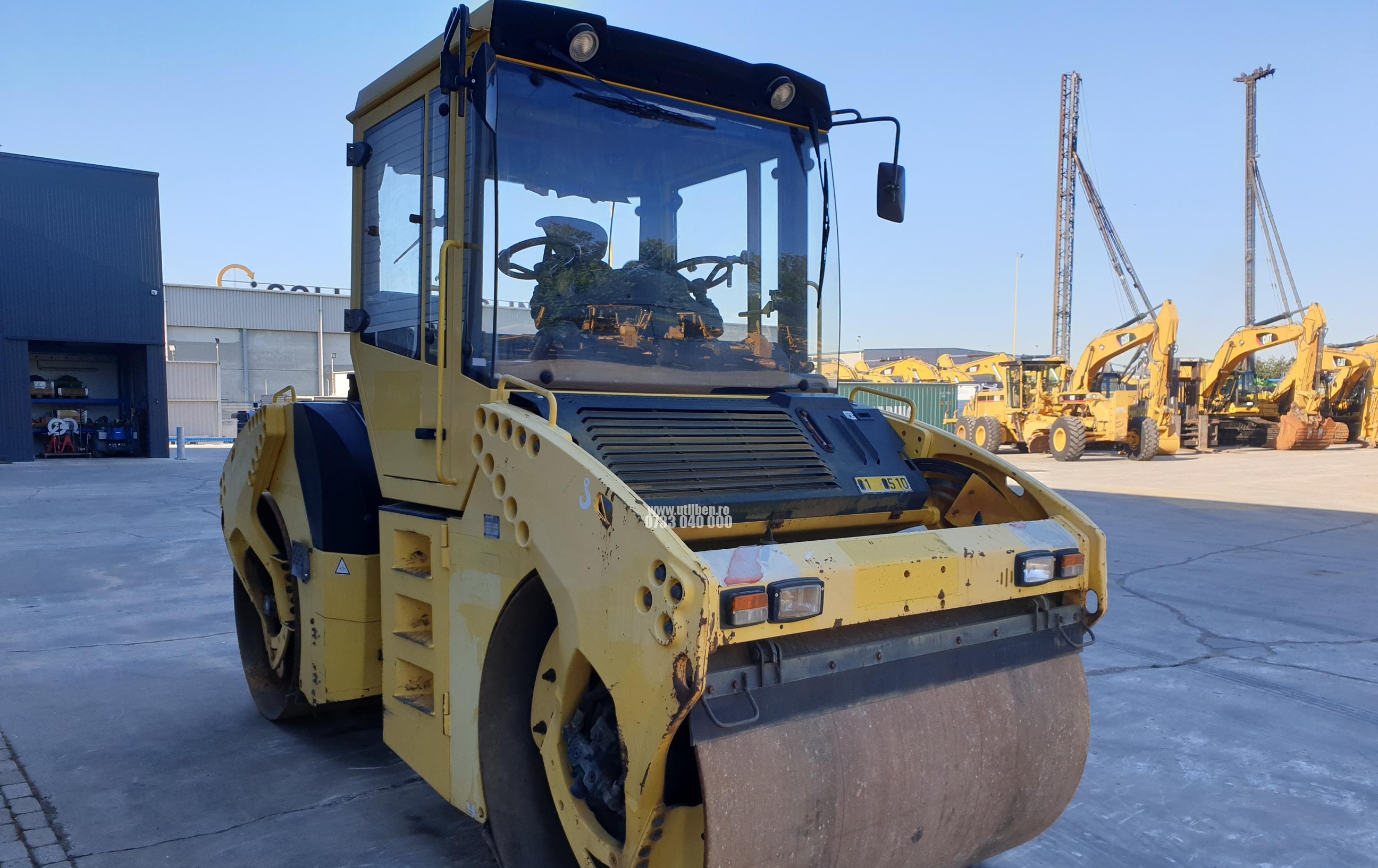 Cilindru Compactor Lis BOMAG Bw161 Ad-4 de vanzare 328783 UTILBEN