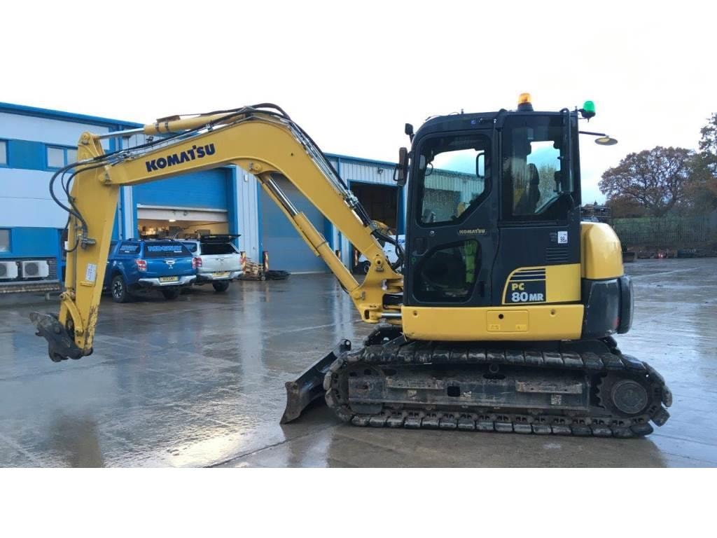 Midiexcavator Komatsu PC 80 MR-3 de vanzare 241573 UTILBEN